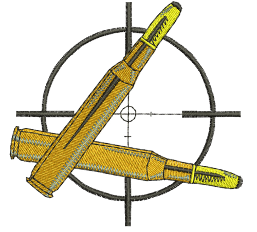 Bullet Crosshairs - S and J Trophies