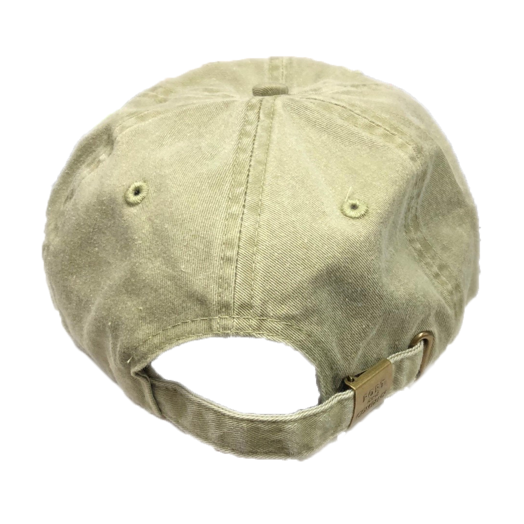 Kolar 6 Panel Unstructured Khaki Hat - S and J Trophies