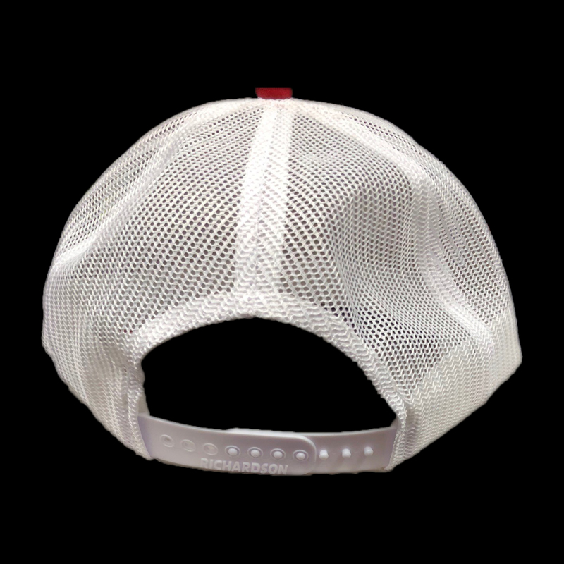 Kolar Richardson #112 6 Panel Red & White Trucker Hat - S and J Trophies