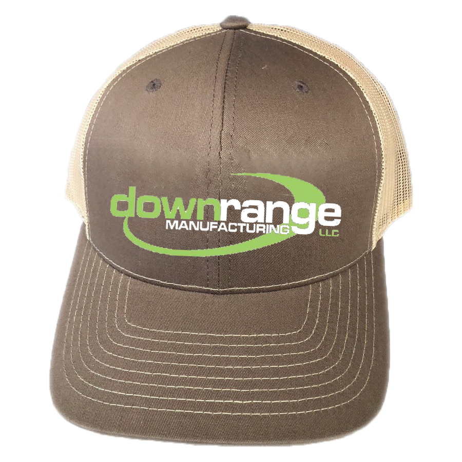 DownRange Richardson 6 Panel Mesh Back Hat with Plastic Snap Back - S and J Trophies